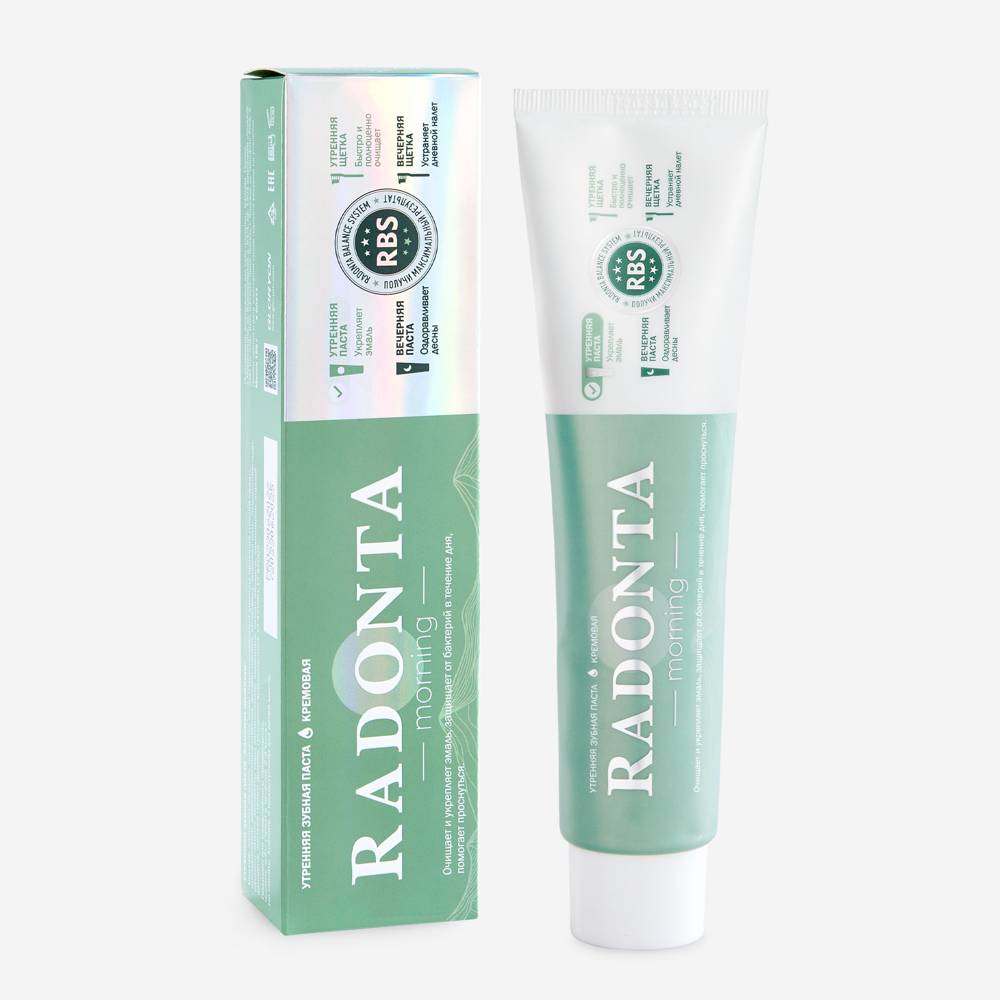 Gloryon | Утренняя зубная паста «Radonta»